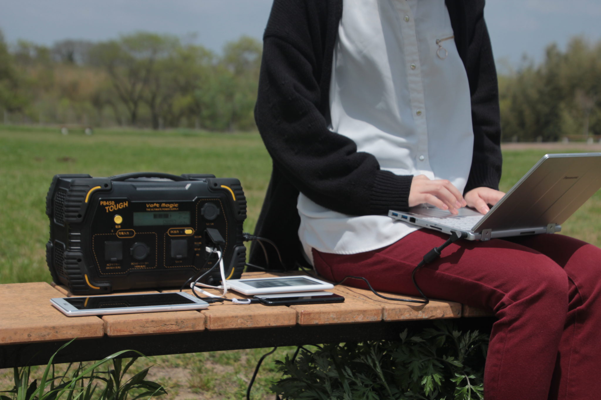 ワイルド電源 PB 450 TOUGH – ポータブル電源・大容量バッテリー Volt Magic（ボルトマジック）公式